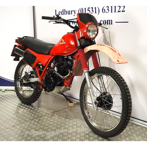 Honda XL125 motorcycle. 1984. 124cc Runs and rides, last ridden in Sept ...