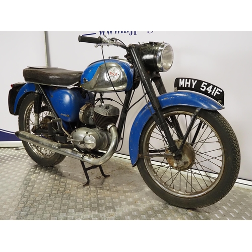 BSA D10 Bantam motorcycle. 175cc. 1967. Frame No. D.10 8416 (doesn't ...