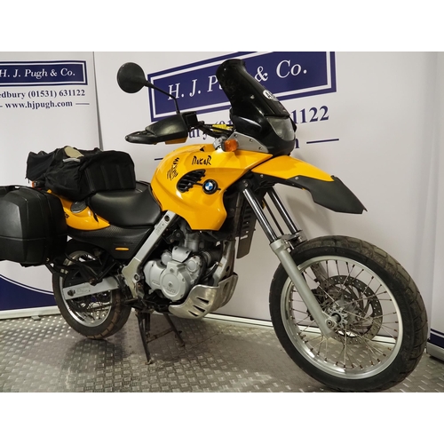 BMW F650GS motorcycle. 2001. 650cc Runs and rides, ridden to sale room ...