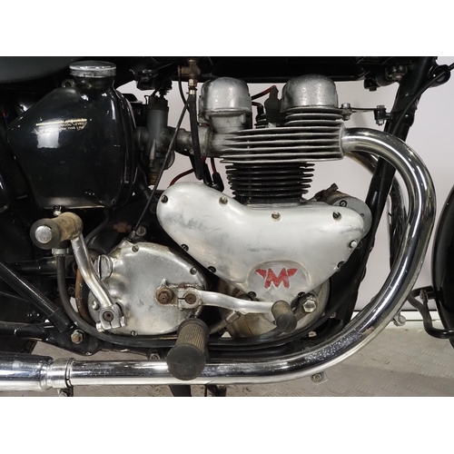 Matchless G9 Clubman motorcycle. 1953. 498cc Frame No. 91899 Engine No ...