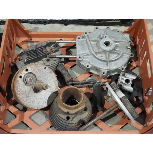 Norton International plunger motorcycle project. 1948. Frame No. B11 ...