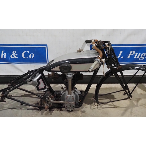 Norton CJ1 OHC motorcycle project. Believed C.1929. 350cc Frame No ...