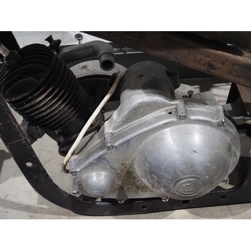 Coventry Eagle Silent Superb motorcycle project. 250cc No docs