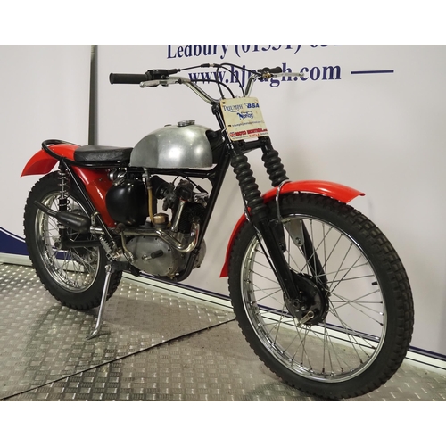 Triumph Tiger Cub T20 trials motorcycle. Engine No. T2031672 Runs. Has b