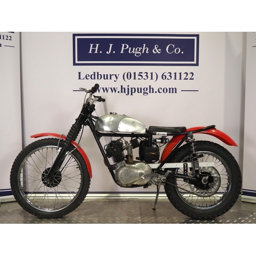 Triumph Tiger Cub T20 trials motorcycle. Engine No. T2031672 Runs. Has b