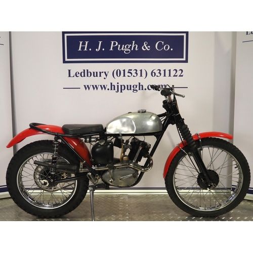 Triumph Tiger Cub T20 trials motorcycle. Engine No. T2031672 Runs. Has b