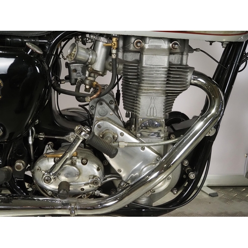 BSA Goldstar motorcycle. 1955. 350cc Frame No. CB32.670 Engine No. BB32 ...