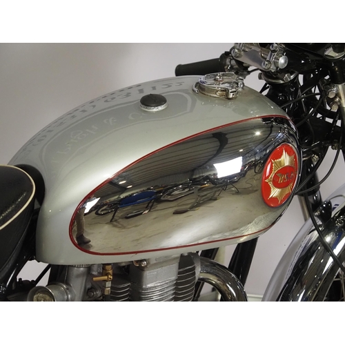 BSA Goldstar motorcycle. 1955. 350cc Frame No. CB32.670 Engine No. BB32 ...