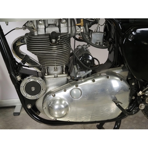 BSA Goldstar motorcycle. 1955. 350cc Frame No. CB32.670 Engine No. BB32 ...