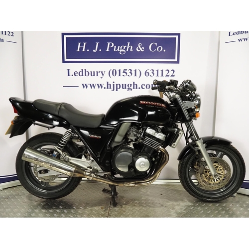 Honda CB400 Super Four motorcycle. 1993. 398cc Runs and rides. MOT ...