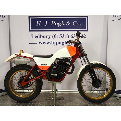 Chapman BSA trials motorcycle. 1981. 175cc Frame No. TR018 Engine No ...