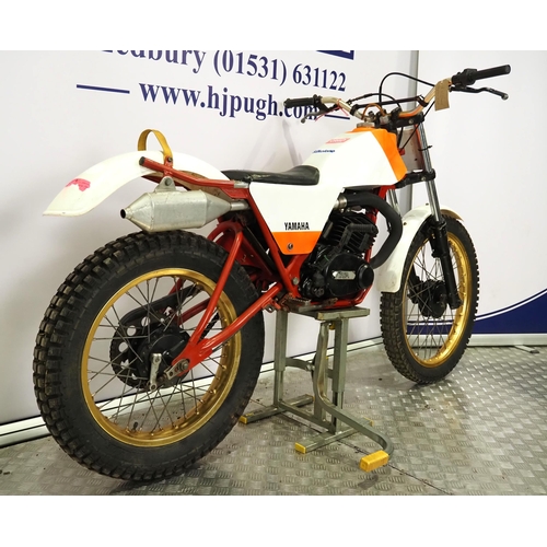 Chapman BSA trials motorcycle. 1981. 175cc Frame No. TR018 Engine No ...