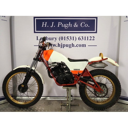 Chapman BSA trials motorcycle. 1981. 175cc Frame No. TR018 Engine No ...
