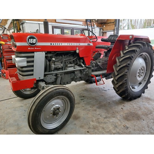 Massey Ferguson 168 Multi Power tractor. 1974. Fully restored. Runs and ...