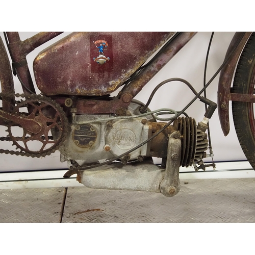 Excelsior autocycle project. 1947. 98cc Comes with DVLA printout ...