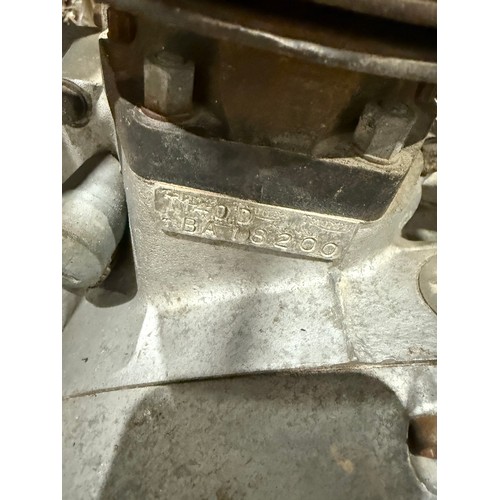 Triumph T140 restoration project. 5 speed. Matching frame and engine ...