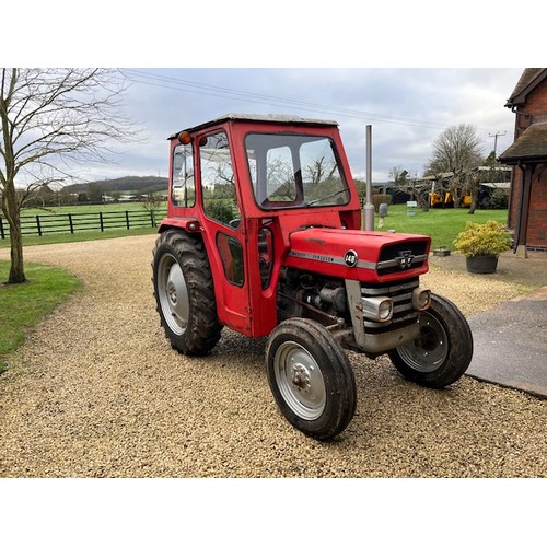 Massey Ferguson 148 tractor. 1973. Good running order. Reg. URE 816L ...