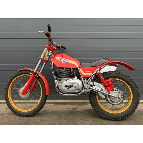 CCM trials bike. 1978. 350cc. Frame No. 78TR073 Engine No ...