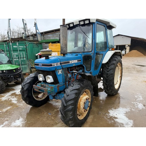 Ford 7610-111 tractor. Complete new engine 200 hours ago. 1 Previous ...