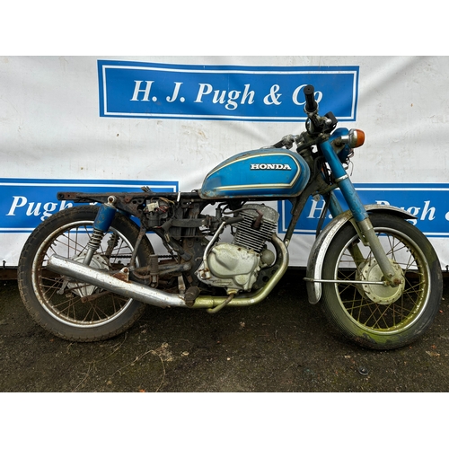 Honda CB 200 motorcycle project