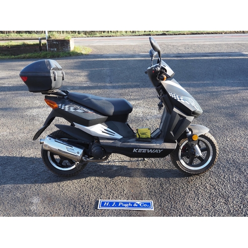 Keeway Scooter ‘Matrix’ 50cc Unregistered, purchased new from the ...