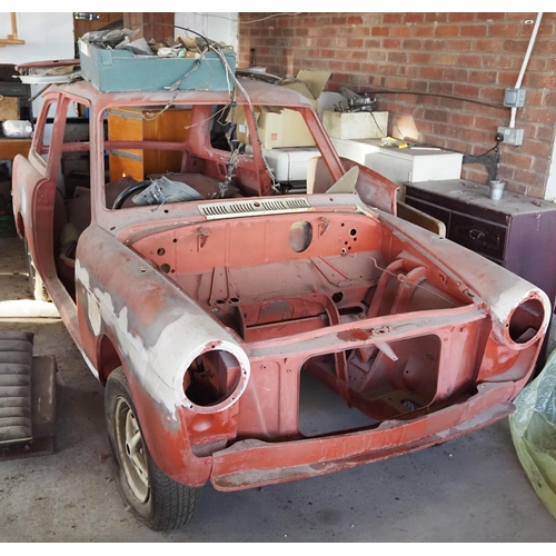Austin A40 shell. All repaired, ready for paint. Destined for ...