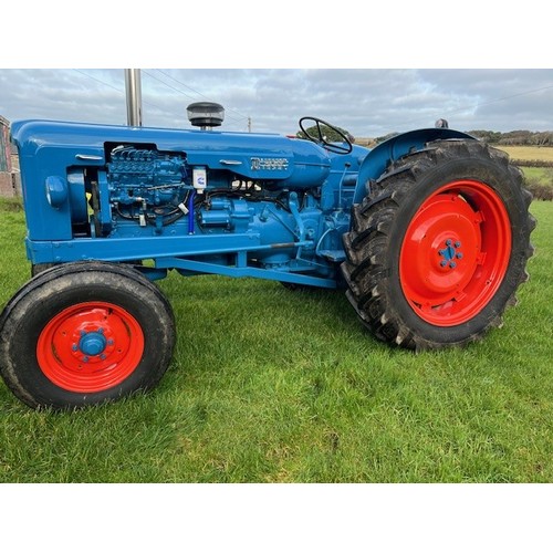 Fordson Major tractor. 1959. Fully restored. Fitted with Cummins 6BT engine. Reg. Q71 WAF. V5 in off