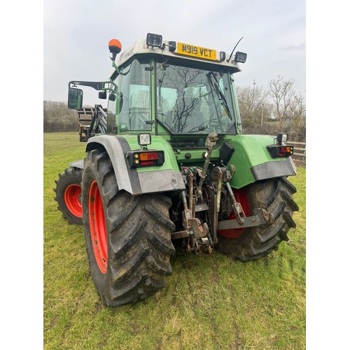 Fendt 510C tractor. C/w Trimma 340 loader, Euro headstock and grab ...
