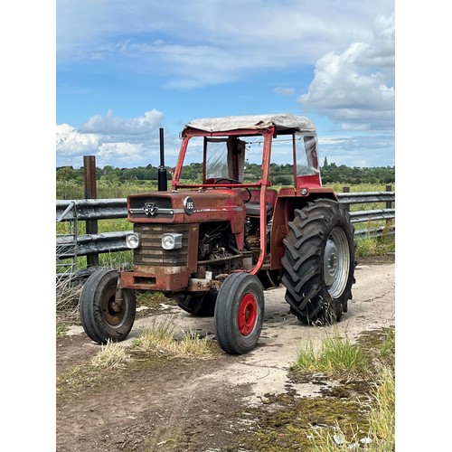 Massey Ferguson 185 tractor. 1973. Runs and drives. PAVT wheels. Been ...