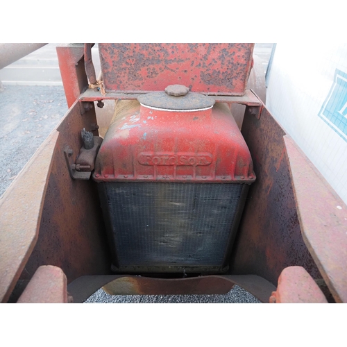 Fordson Standard Aveling Barford road roller c. 1940's.