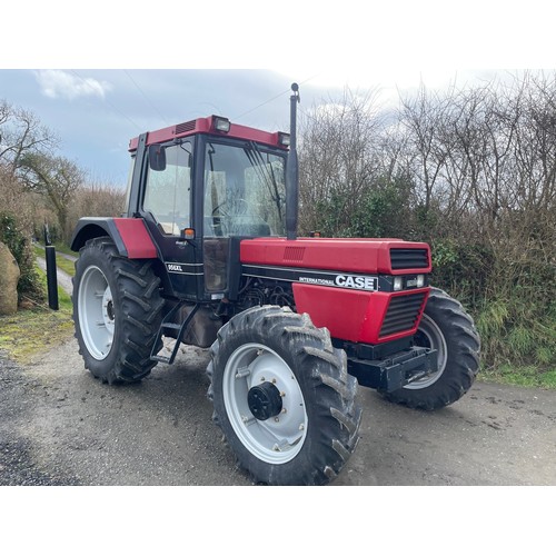 Case International 956XL 4WD tractor. Showing 6700 hours. Reg. F965 YKG ...