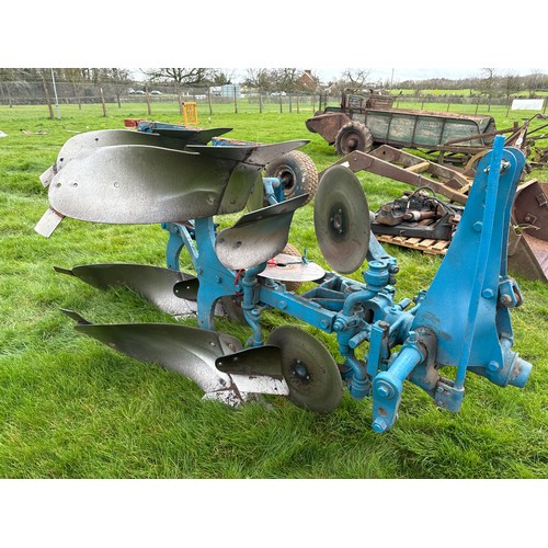 Ransomes 2 furrow reversible match winning plough