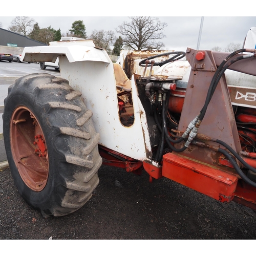 David Brown 1212 tractor. C/w loader, power steering and adjustable ...