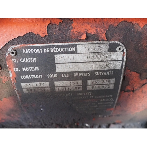 David Brown 1212 tractor. C/w loader, power steering and adjustable ...