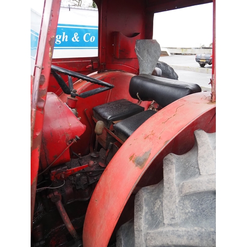 David Brown Cropmaster diesel tractor. Runs and drives. C/w cab. S/n PD ...