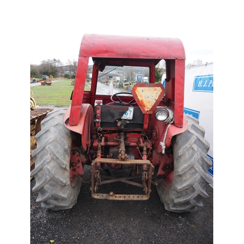 David Brown Cropmaster diesel tractor. Runs and drives. C/w cab. S/n PD ...