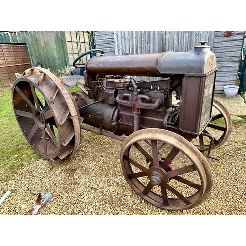 Fordson Model F Tractor. 1924. Runs and drives. Been in the same ...