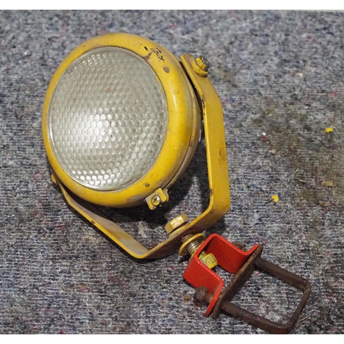 Massey Ferguson yellow plough lamp