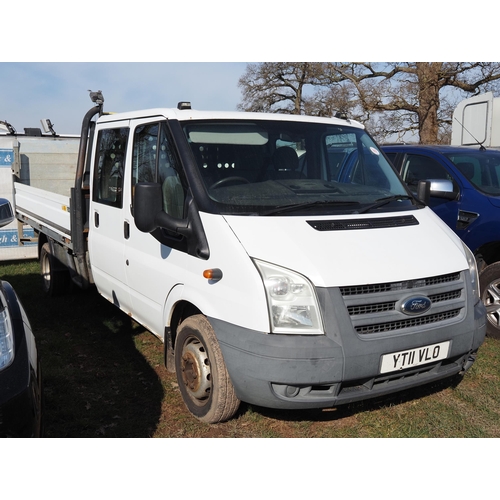 Ford Transit Crew Cab. Drop side with tail lift. MOT until 27/02/26 ...