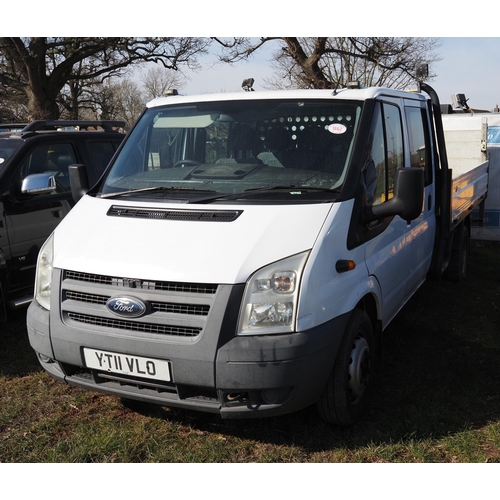 Ford Transit Crew Cab. Drop side with tail lift. MOT until 27/02/26 ...