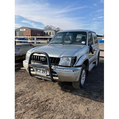 Toyota Colorado GXTD. Starts and drives. Reg. BCZ 2113. V5 and key in ...