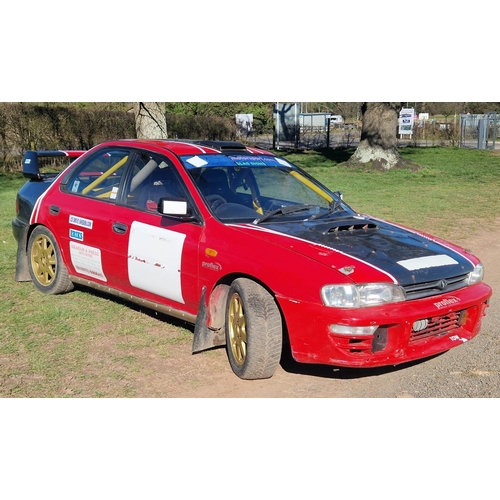Subaru Impreza Group A rally car. 2000 Runs and drives but has been dry ...
