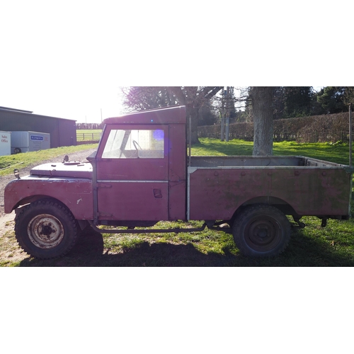 Land Rover 107 Series 1 LWB restoration project. 1955. 1997cc Chassis ...