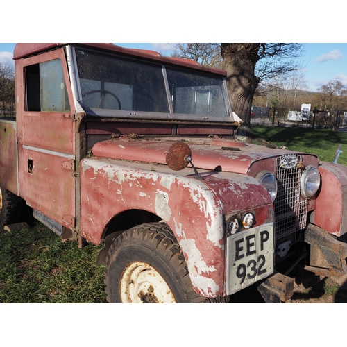 Land Rover 107 Series 1 LWB restoration project. 1955. 1997cc Chassis ...