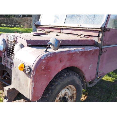 Land Rover 107 Series 1 LWB restoration project. 1955. 1997cc Chassis ...