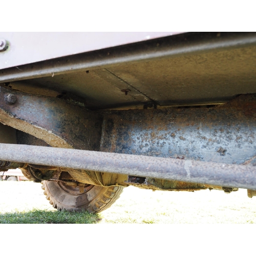 Land Rover 107 Series 1 LWB restoration project. 1955. 1997cc Chassis ...