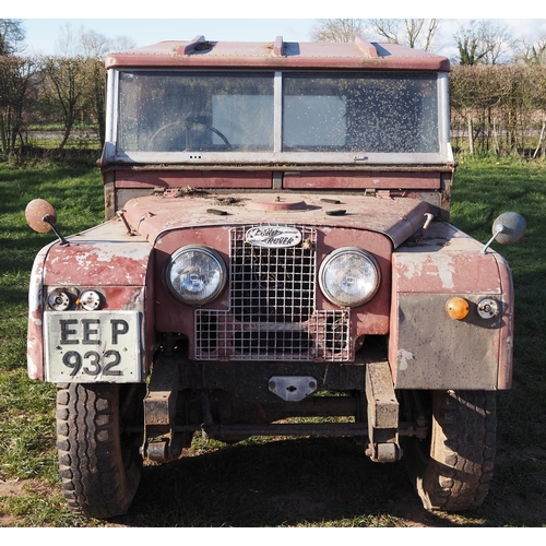 Land Rover 107 Series 1 LWB restoration project. 1955. 1997cc Chassis ...