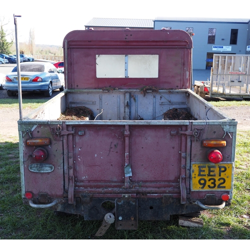 Land Rover 107 Series 1 LWB restoration project. 1955. 1997cc Chassis ...