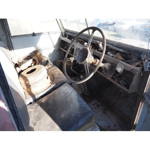 Land Rover 107 Series 1 LWB restoration project. 1955. 1997cc Chassis ...