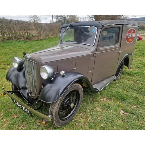 Austin 7 Commercial Van. 1937. 747cc Runs and drives. Restored ...